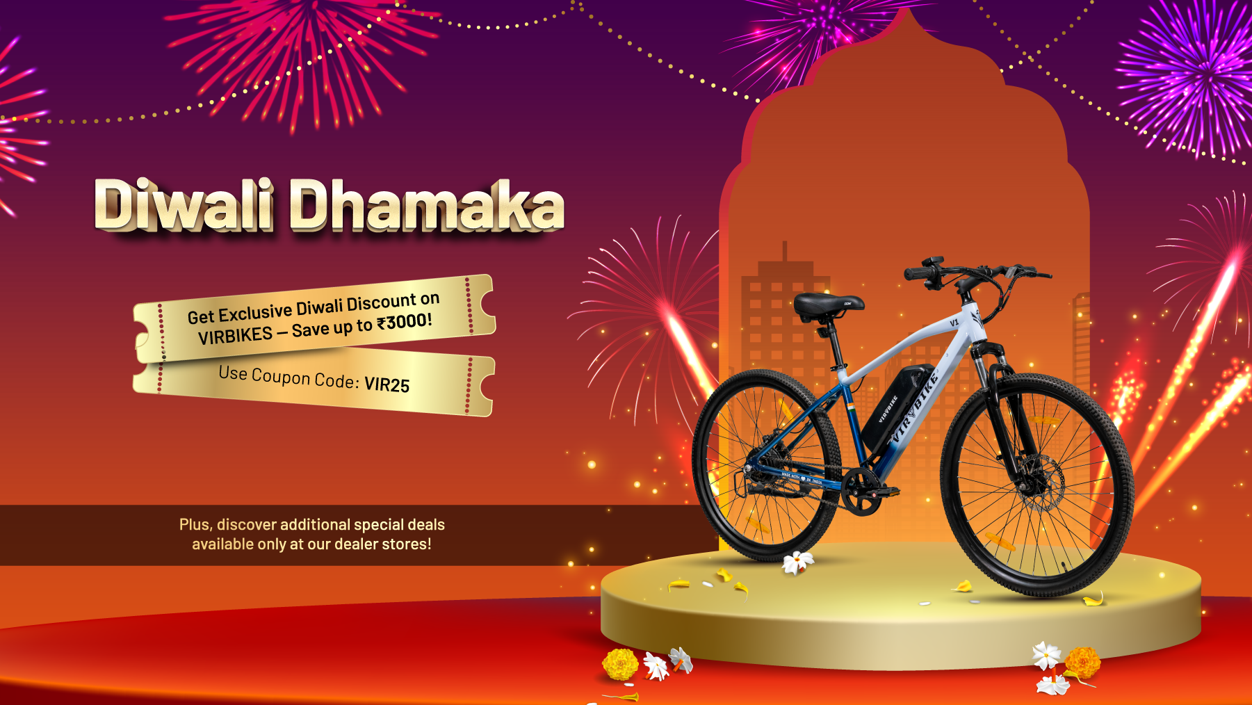 VIR BIKE - Premium Electric Cycles for All | Unisex, Durable, and ...