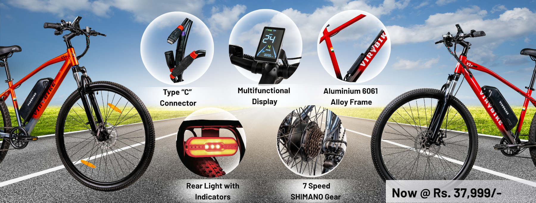 VIR BIKE - Premium Electric Cycles for All | Unisex, Durable, and ...